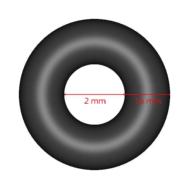 B1000-1.5X2 Metric O-rings