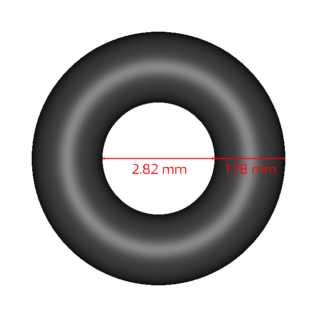 B1000-1.78X2.82 Metric O-rings