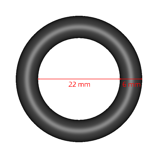 B1000-6X22 Metric O-rings