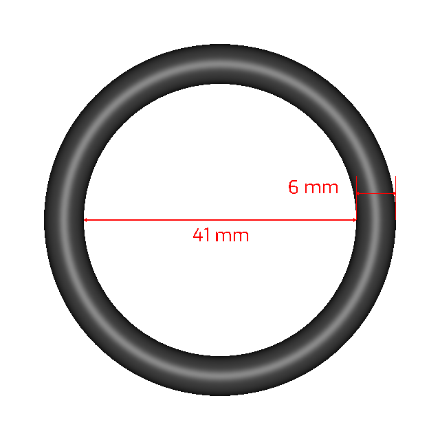 B1001-6X41 Metric O-rings
