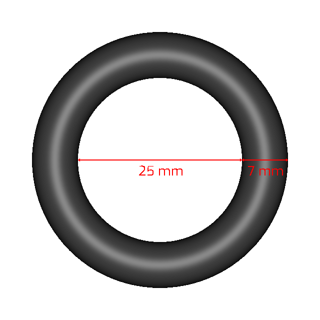 B1010-7X25 Metric O-rings