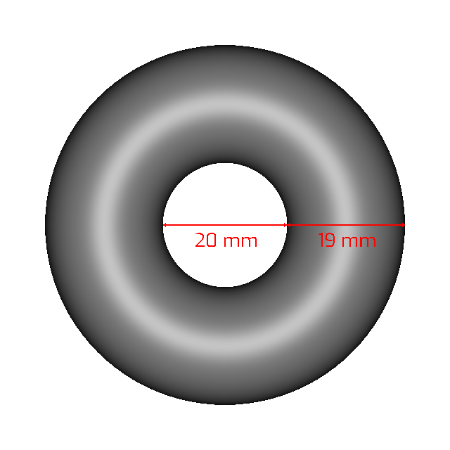 B1064-19X20 Metric O-rings