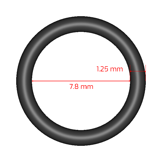B1125-1.25X7.8 Metric O-rings