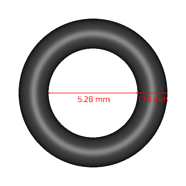 Chemraz® 505-009 O-rings AS568-009