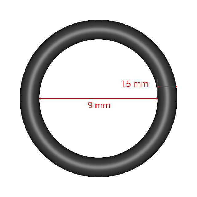 Chemraz® 505-1.50X9.00 Metric O-rings