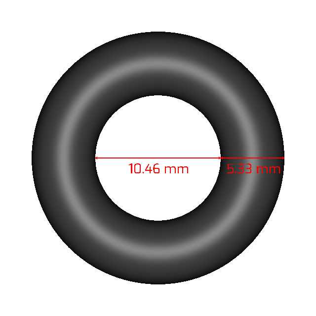 Chemraz® 555-309 O-rings AS568-309