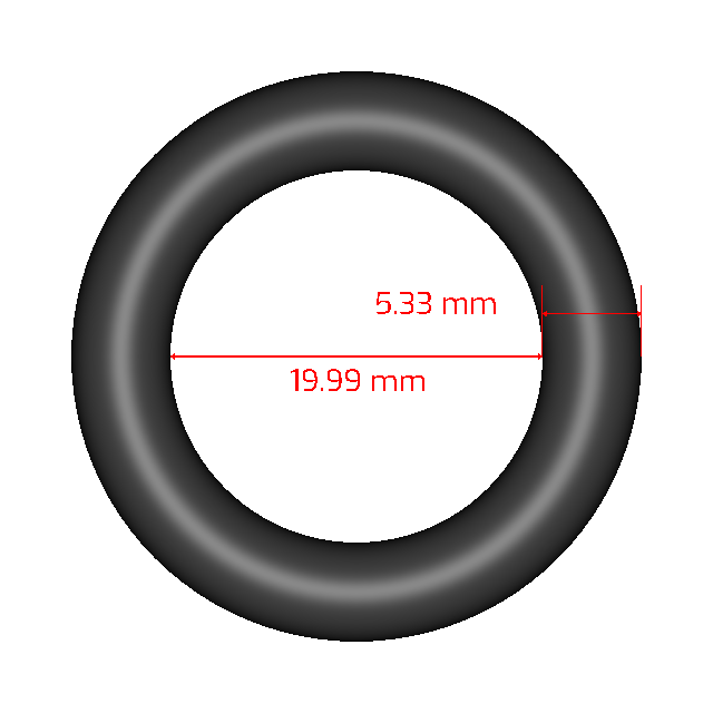 Chemraz® 555-315 O-rings AS568-315