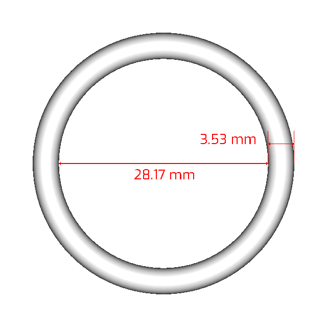 Chemraz® 570-216 O-rings AS568-216