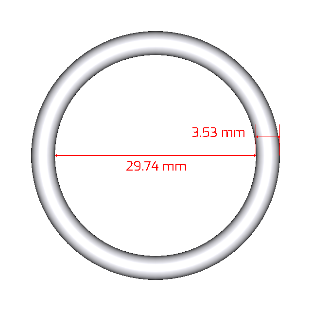 Chemraz® 584-217 O-rings AS568-217