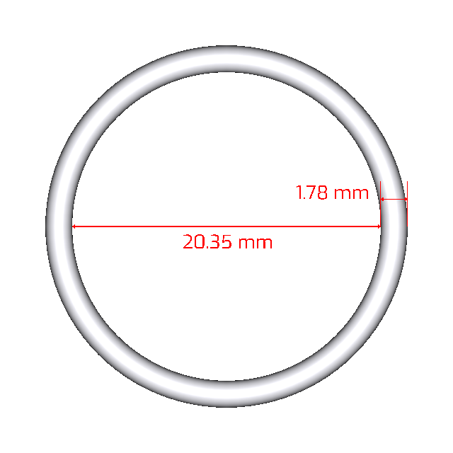 Chemraz® 585-019 O-rings AS568-019