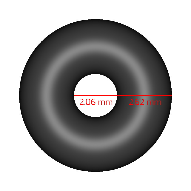 Chemraz® 605-103 O-rings AS568-103