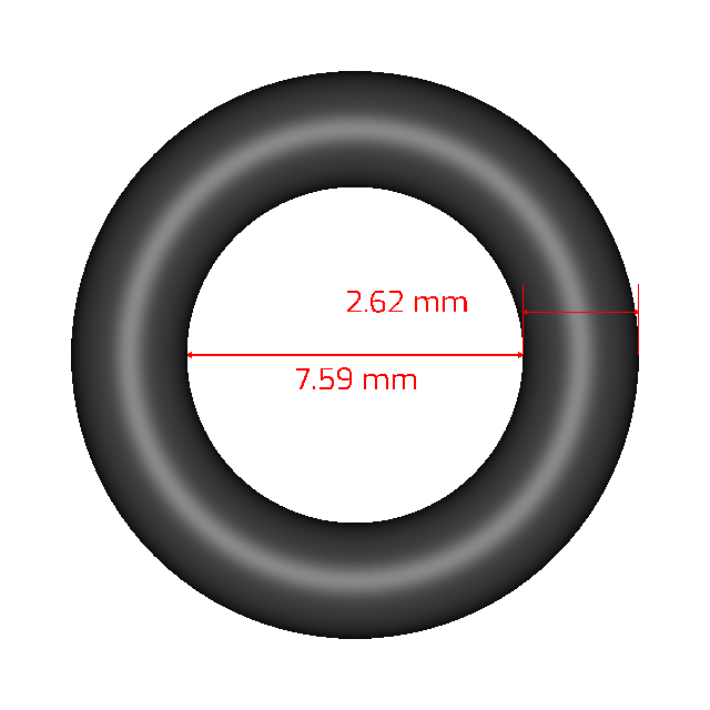 Chemraz® 605-109 O-rings AS568-109