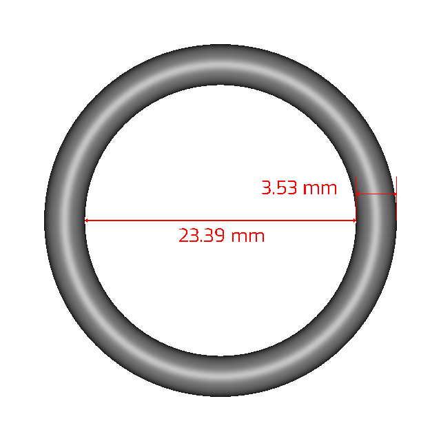 Chemraz® XPE-213 O-rings AS568-213