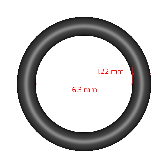 E1001-1.22X6.30 O-rings 5-180
