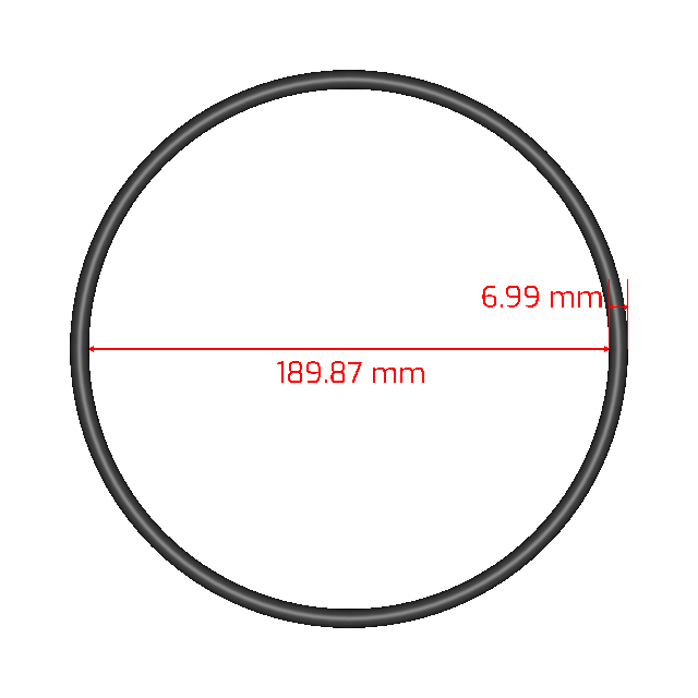 E1001-443 O-rings AS568-443