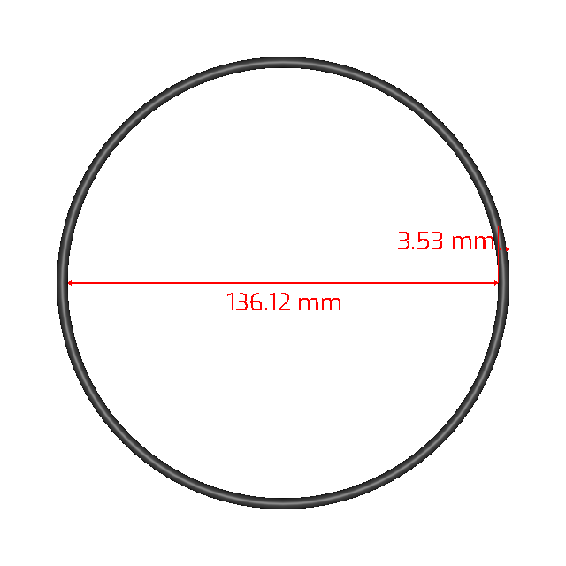 E1003-253 O-rings AS568-253