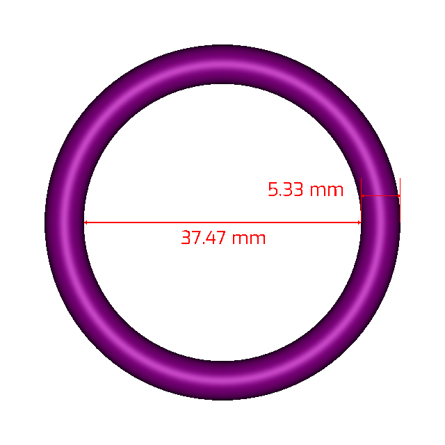 E1011-325 O-rings AS568-325