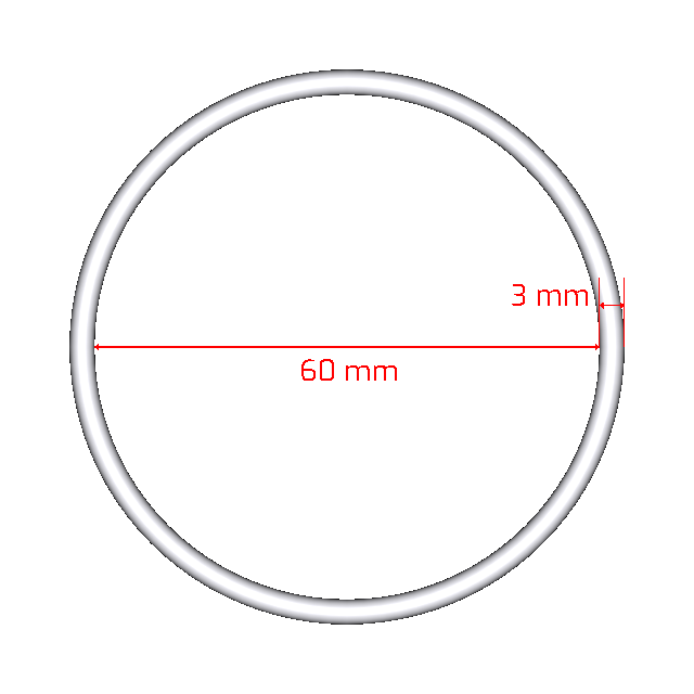 E1037-3X60 Metric O-rings