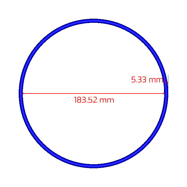 F1000-366 O-rings AS568-366