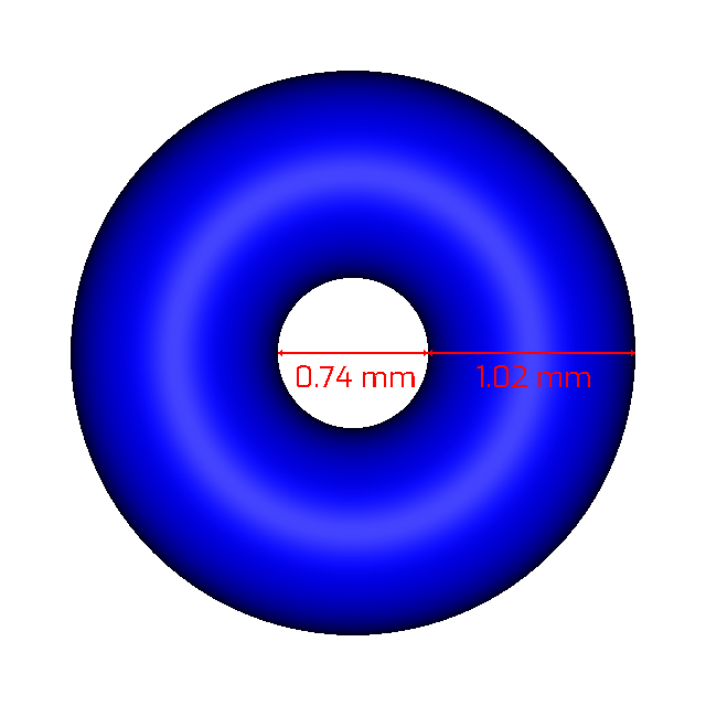 F1001-001 O-rings AS568-001