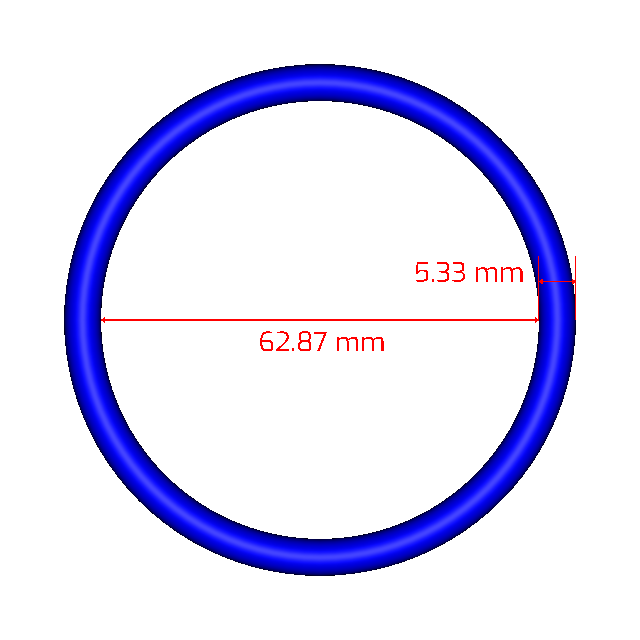 F1003-333 O-rings AS568-333