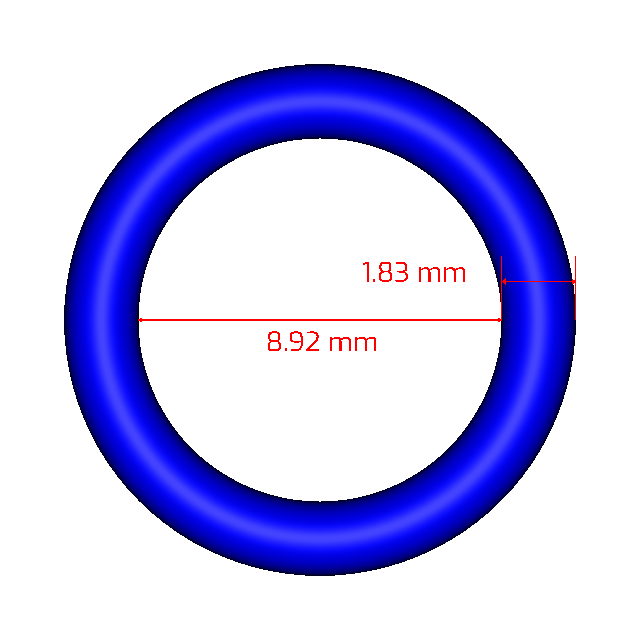 F1003-904 O-rings AS568-904