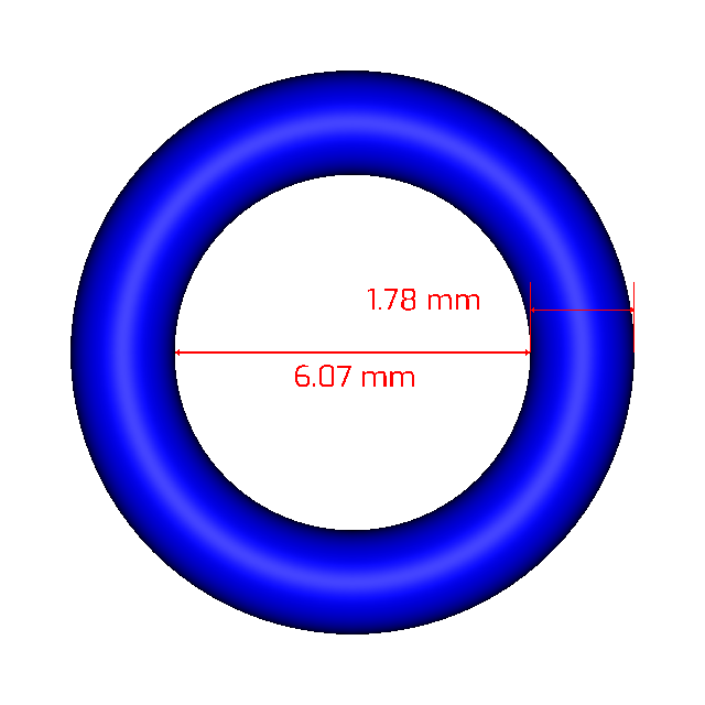 F1008-010 O-rings AS568-010