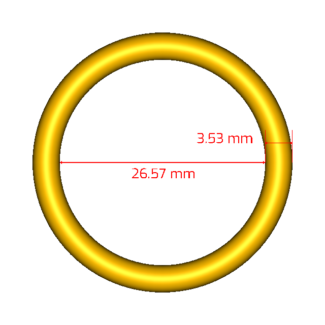 Kalrez® 9100-215 O-rings AS568-215