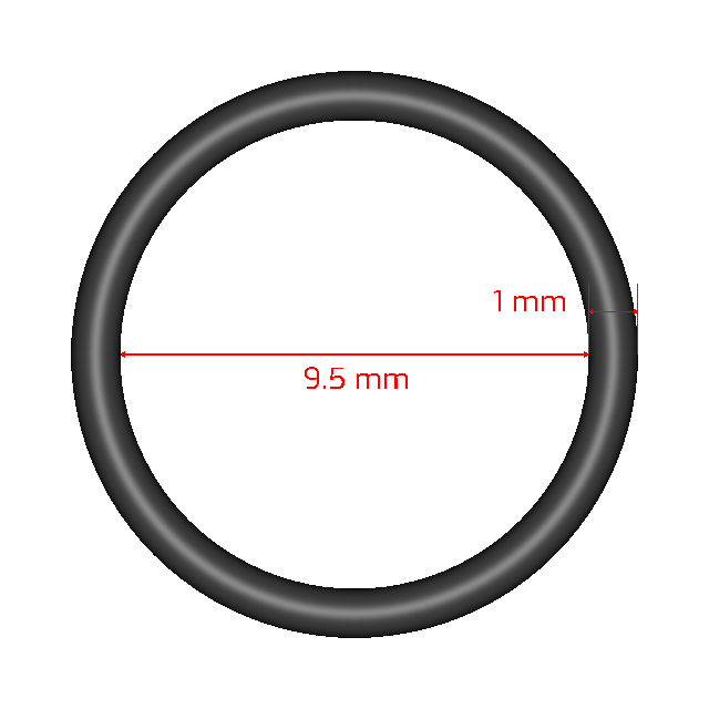 L1000-1X9.5 O-rings JIS B 2401 SS095