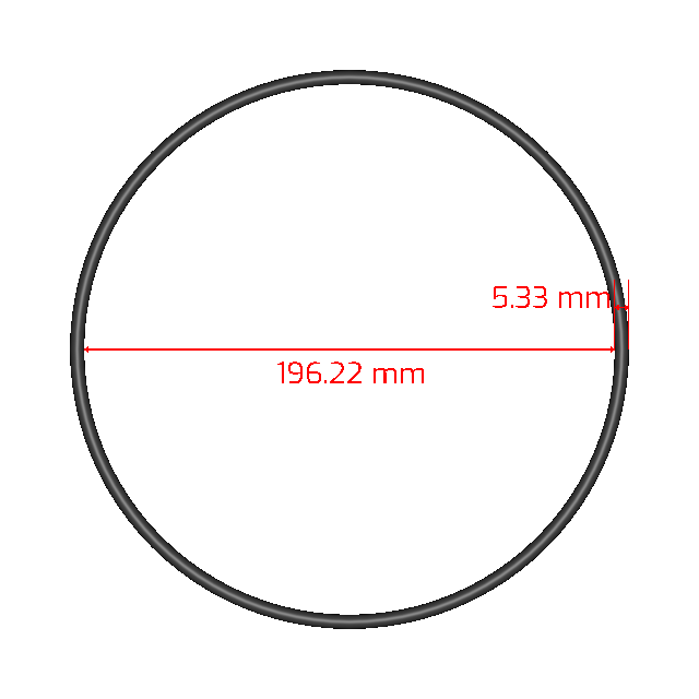 N1000-368 O-rings AS568-368