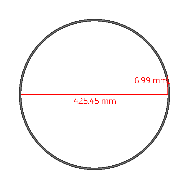 Parker Seal® E0667-70 -6.99X425.45 O-rings 5-622