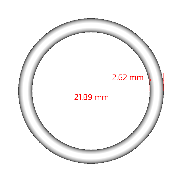 Parofluor® FF352-75-118 O-rings AS568-118