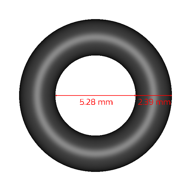 Parker Seal® N0951-75 -2.39X5.28 O-rings 5-685