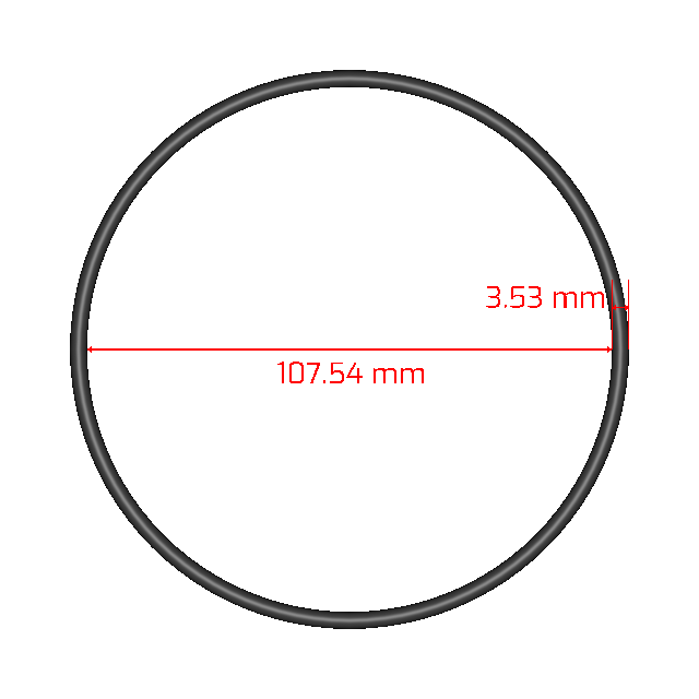 Parker Seal® N0951-75 -244 O-rings AS568-244