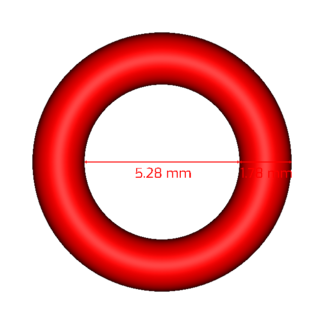 Parker Seal® S0595-50 -009 O-rings AS568-009