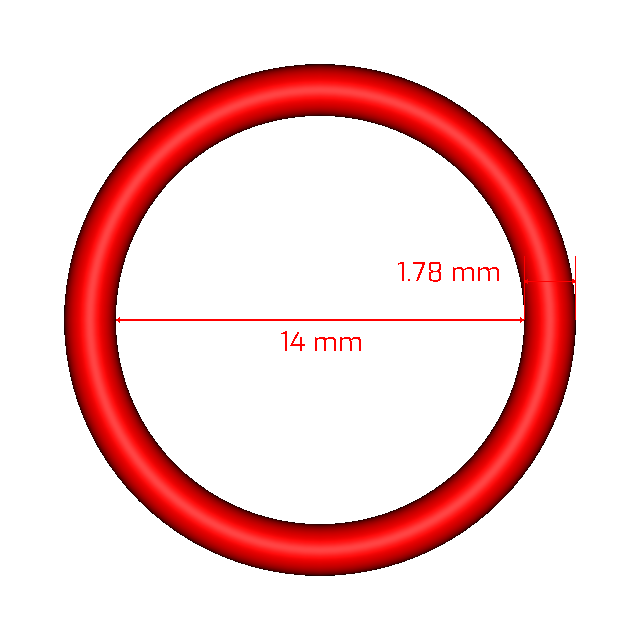 Parker Seal® S0595-50 -015 O-rings AS568-015