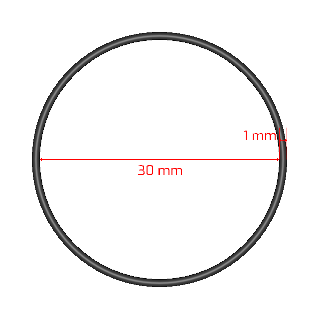 R1001-1X30 Metric O-rings