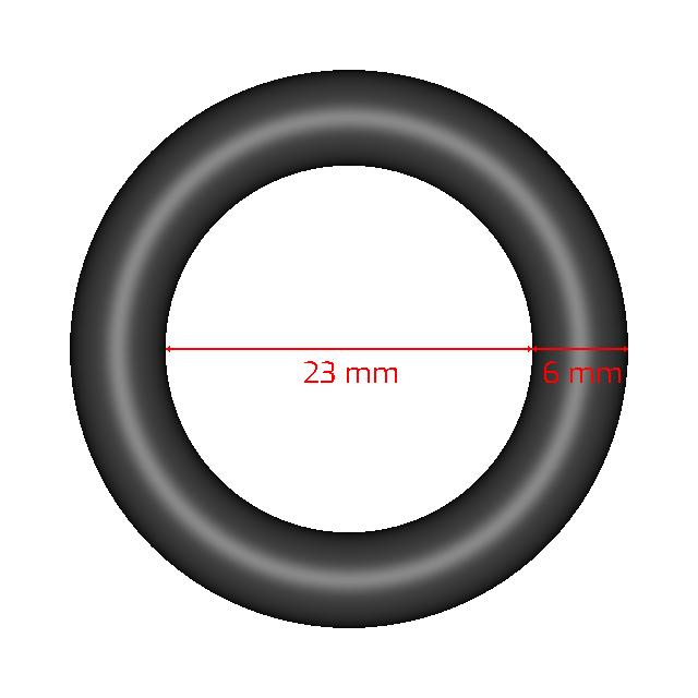 R1003-6X23 Metric O-rings