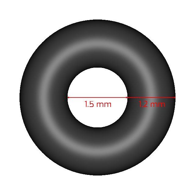 R1010-1.2X1.5 Metric O-rings