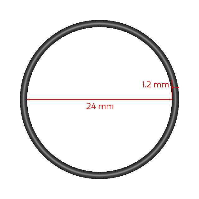 R1010-1.2X24 Metric O-rings