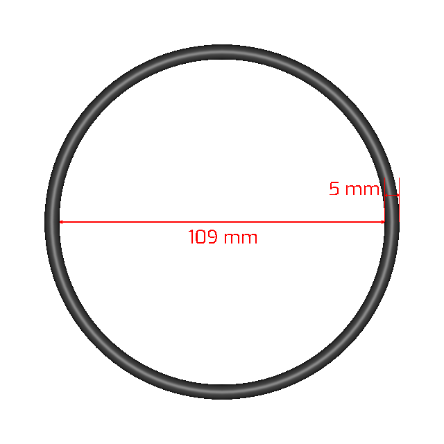 R1010-5X109 Metric O-rings