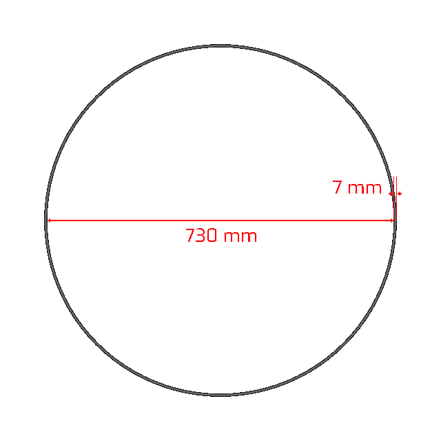 R1010-7X730 Metric O-rings