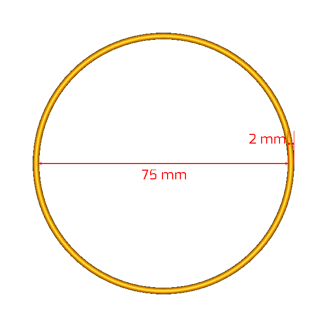 S1000-2X75 Metric O-rings