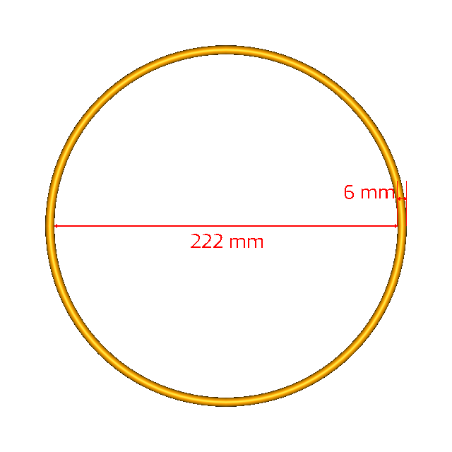 S1000-6X222 Metric O-rings