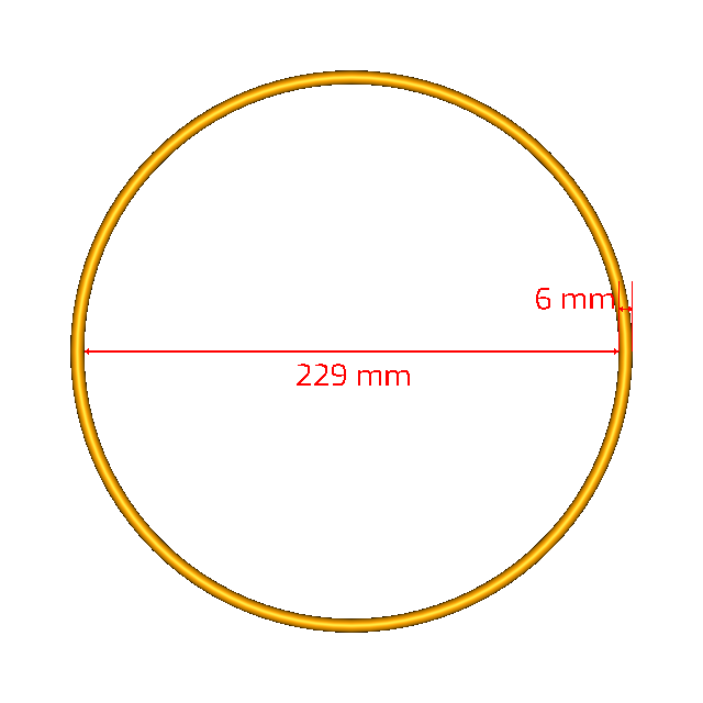 S1000-6X229 Metric O-rings