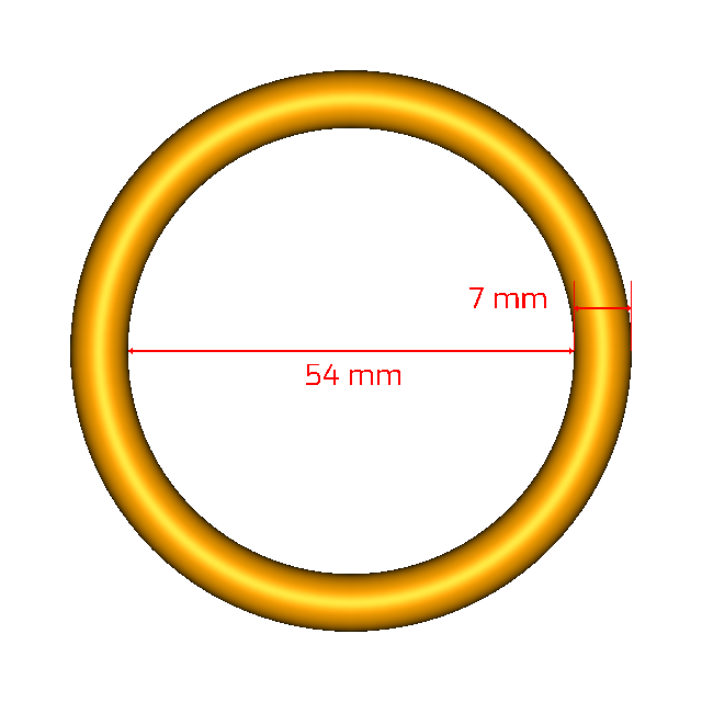 S1000-7X54 Metric O-rings