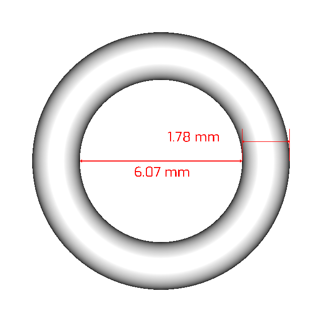 S1037-010 O-rings AS568-010