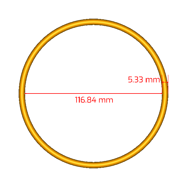 T1002-350 O-rings AS568-350