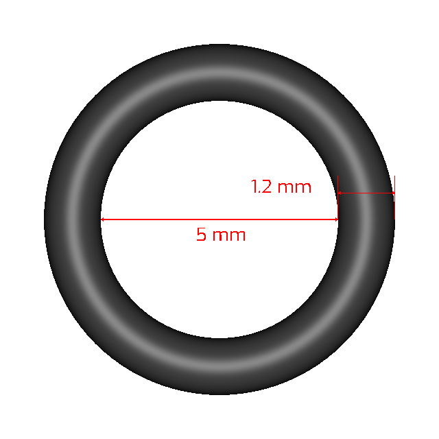 V1000-1.2X5 Metric O-rings