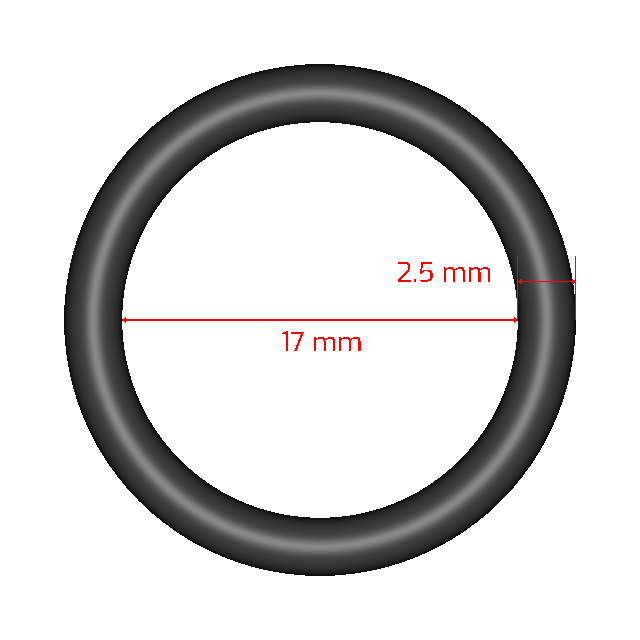 V1000-2.5X17 Metric O-rings